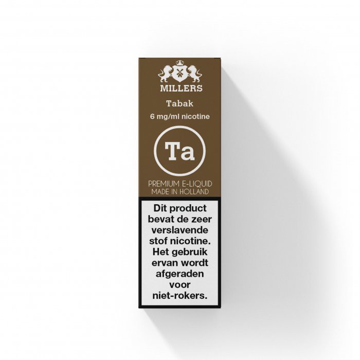 MILLERS JUICE SILVERLINE - TABAK | the-smokery.com