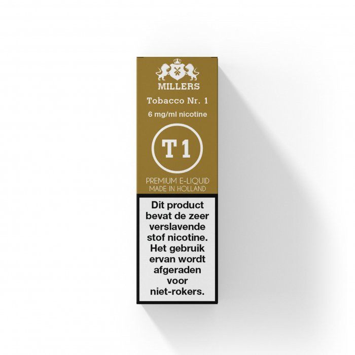 MILLERS JUICE SILVERLINE - TOBACCO NO. 1 | the-smokery.com